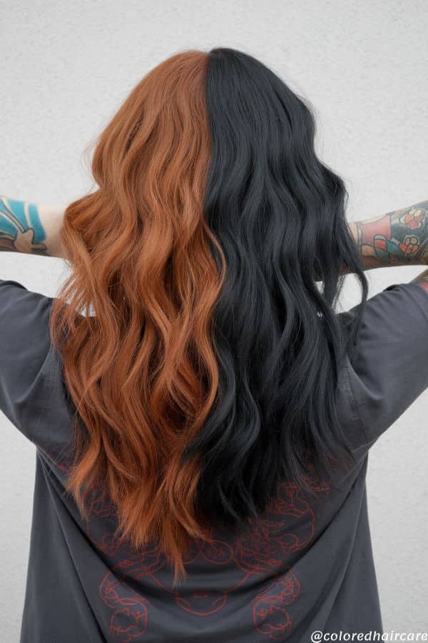 Split Dye Hair | How To Rock The Two-Tone Look.
