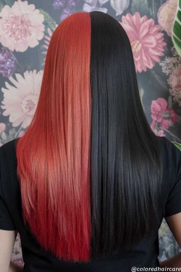 Split Dye Hair | How To Rock The Two-Tone Look.