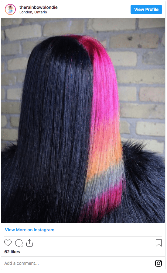 Half And Half Hair | How To Rock The Two-Tone Look.