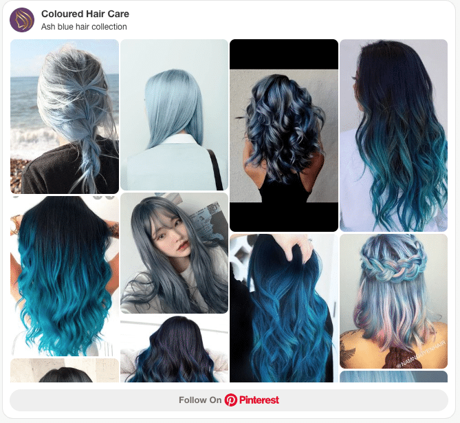 10 Smoky Ash Blue Hair Ideas - How To Get The Cool Look At Home.