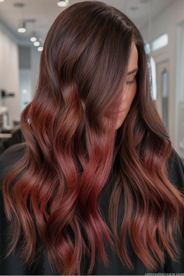 10 Tasty Chocolate Cherry Hair Color Ideas You Can't Resist