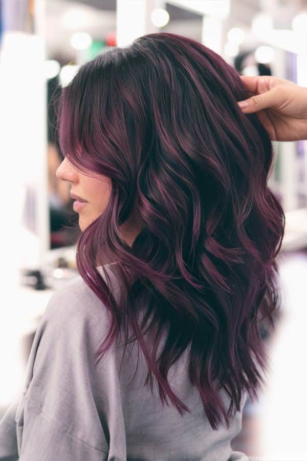 10 Tasty Chocolate Cherry Hair Color Ideas You Can't Resist