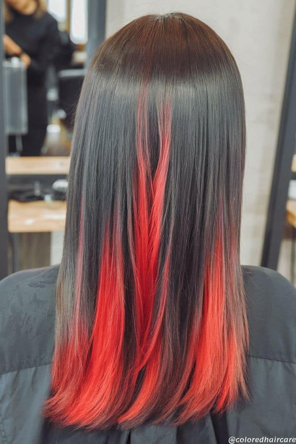 Peekaboo Hair Inspo: 12 Trendy Underlayer Hair Colors To Show Your Stylist