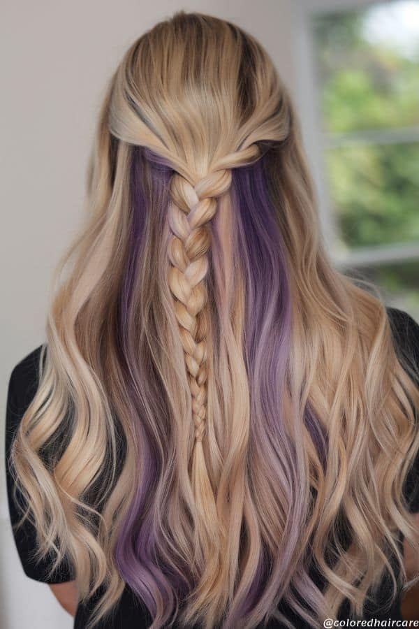 Peekaboo Hair Inspo: 12 Trendy Underlayer Hair Colors To Show Your Stylist