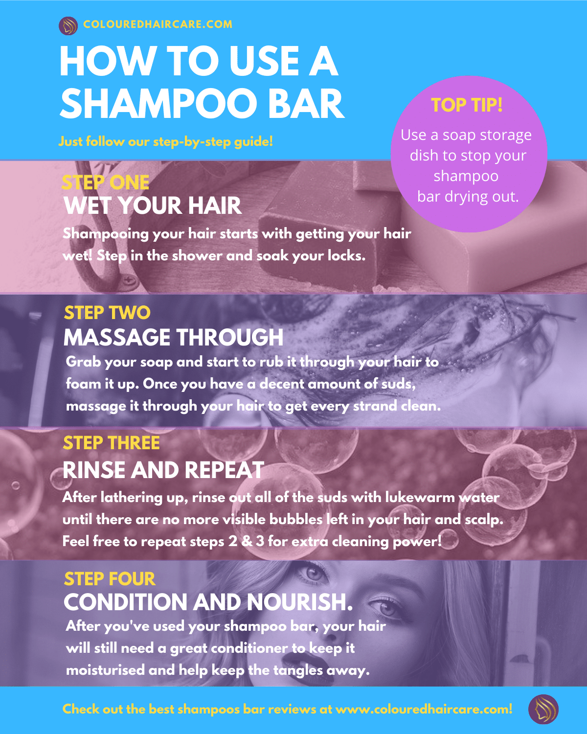 The 6 Best Shampoo Bars For Color-Treated Hair In 2025