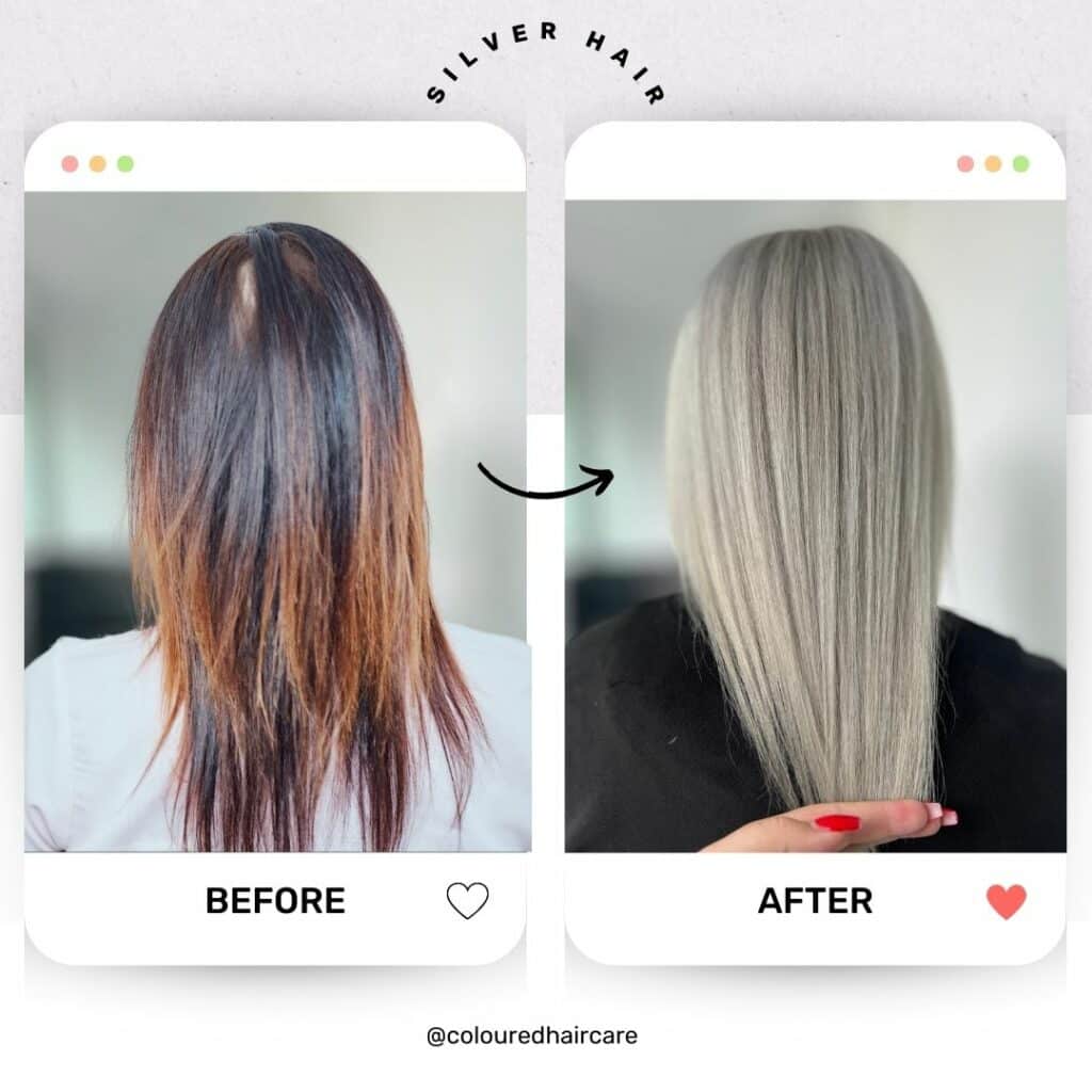 How To Dye Your Hair Silver At Home Like A Pro [Step-By-Step Guide]