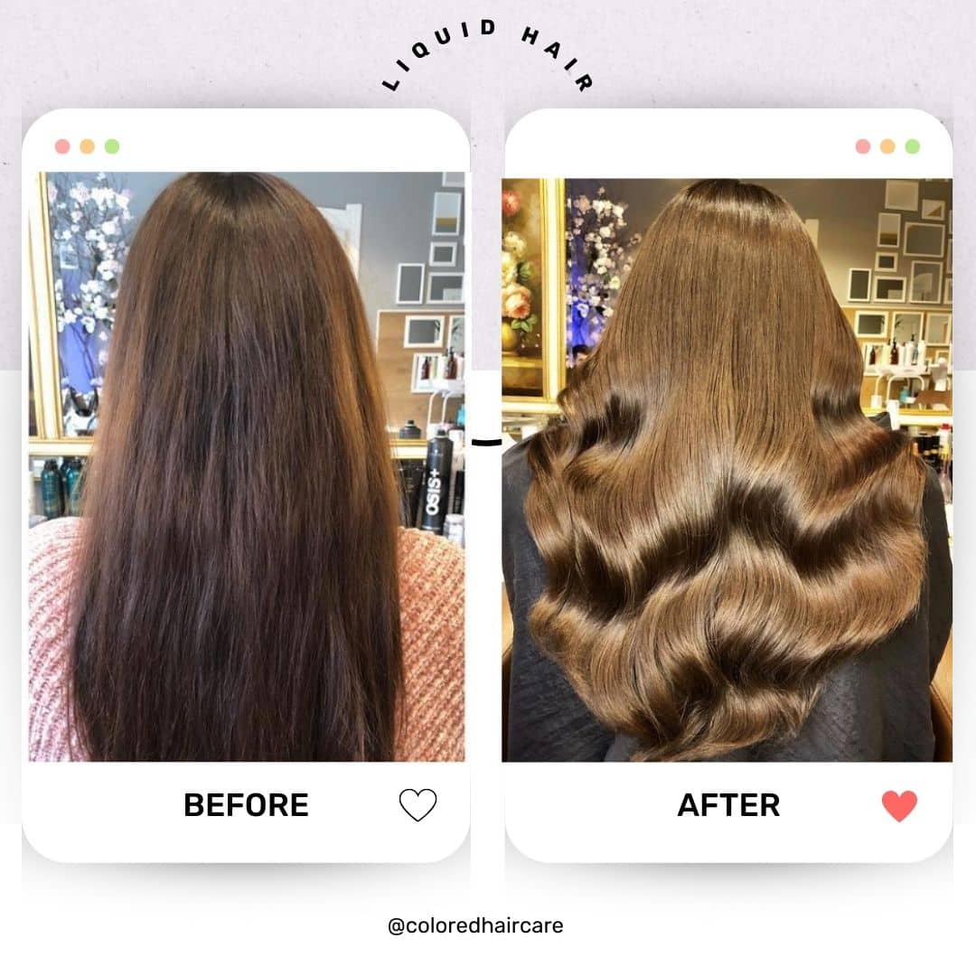 Shiny Hair Goals? Get Ready To Try Liquid Hair.