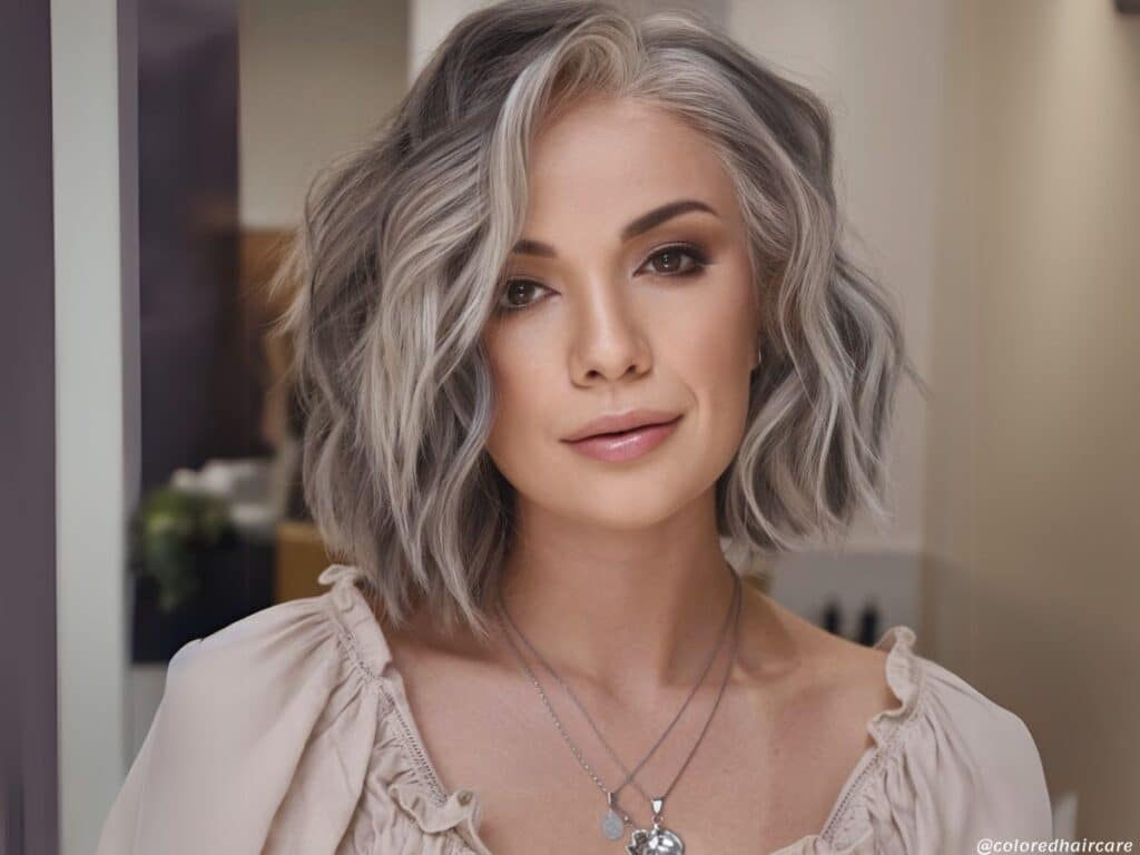 7 Gorgeous Ways To Blend Gray Hair (From Quick Fixes To Full ...