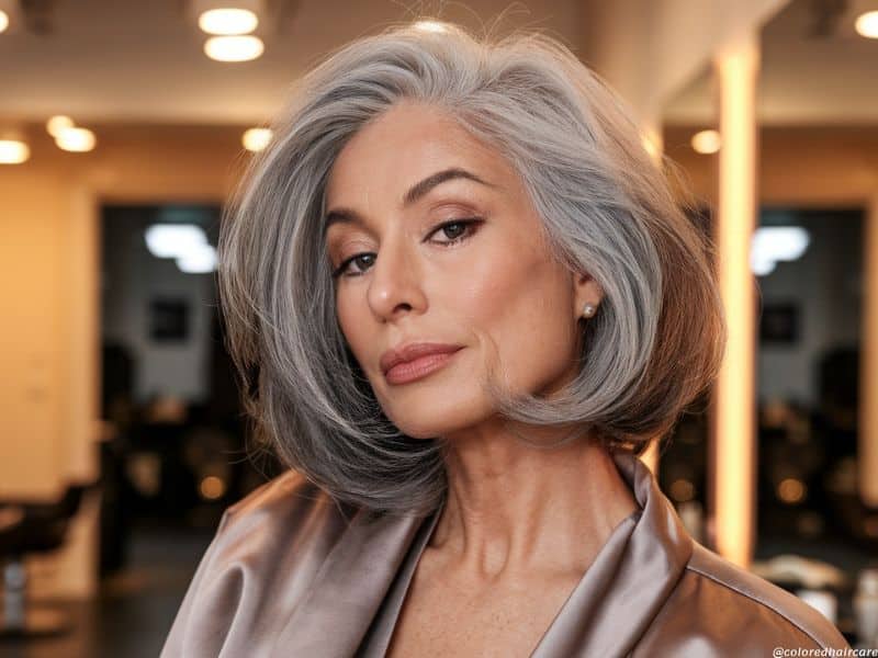 7 Gorgeous Ways To Blend Gray Hair (From Quick Fixes To Full ...